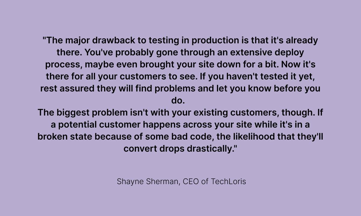 Testing in the production environment – everything to know