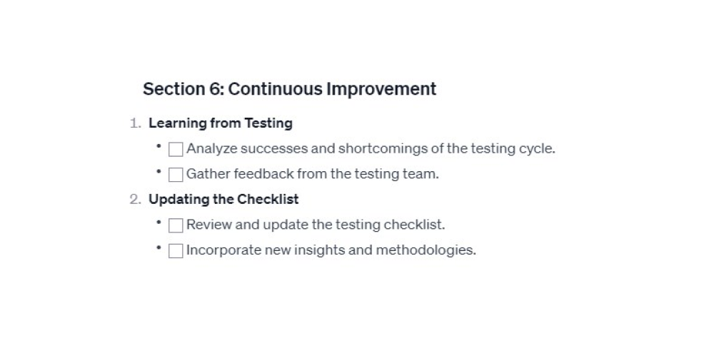 The Only Software Testing Checklist You Need