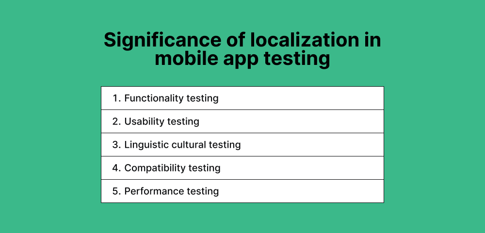 10 QA mobile testing types you need to know about