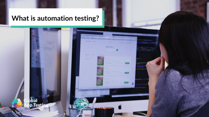 What is automation testing?