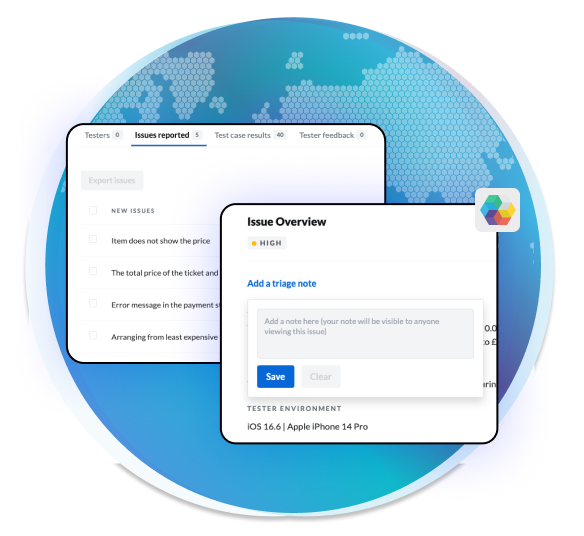 Overview of global app testing platform